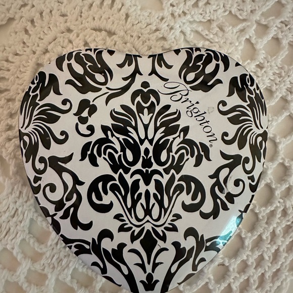 Brighton | Accessories | Brighton Black And White Heartshaped Accessory ...